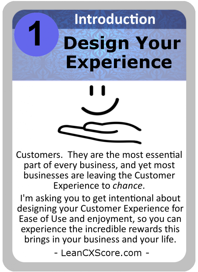 The CX Card Deck | Project Success